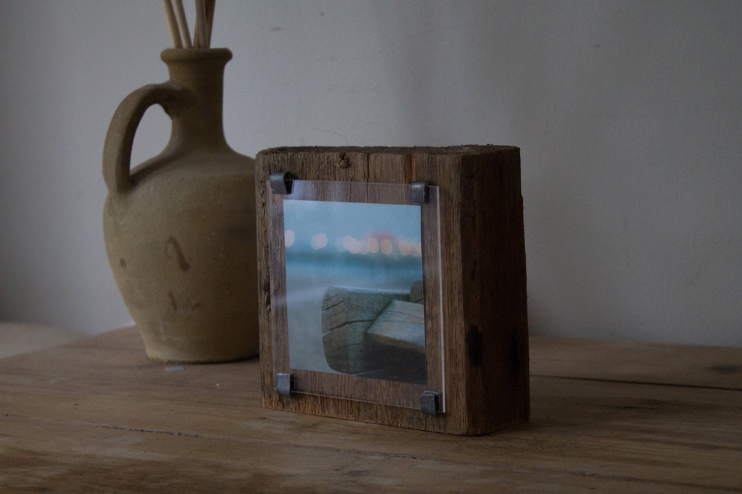Sea Groyne - Wood Photo Frame - Wood Home Decor - Beach Photo - One of ...