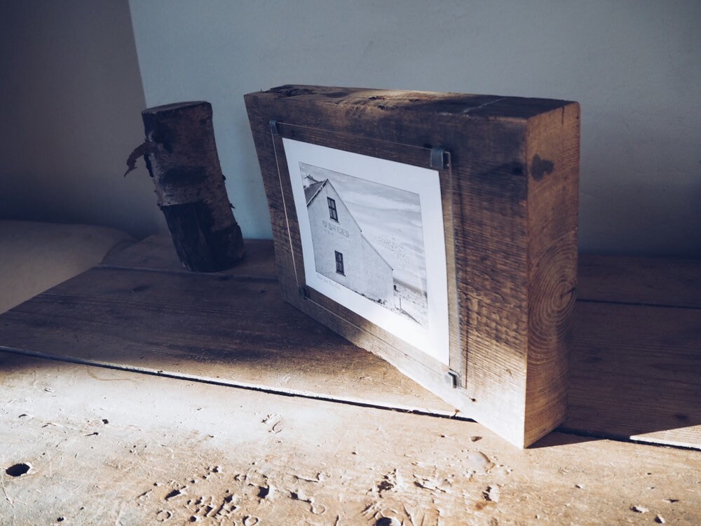 Unique Photo Frame Handmade Reclaimed Wood One of a Kind - Etsy