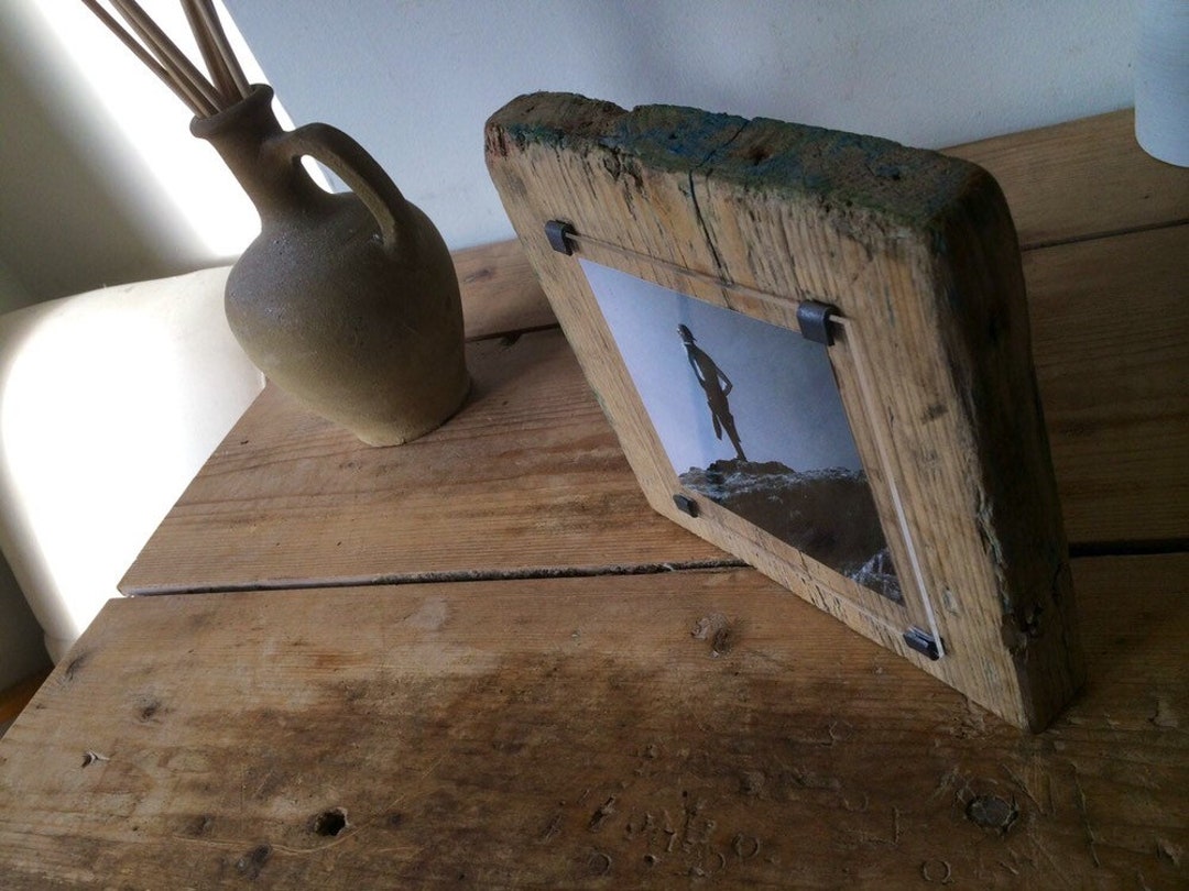 Surfers - Gift for Surfers - Surfing Art- Reclaimed Wood Photo Frame ...