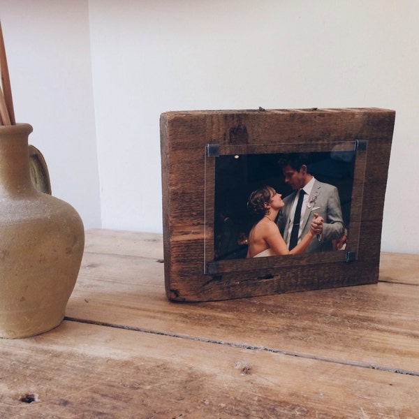 Handmade Wood Photo Frame Unique Photo Frames Distressed Picture Frame ...