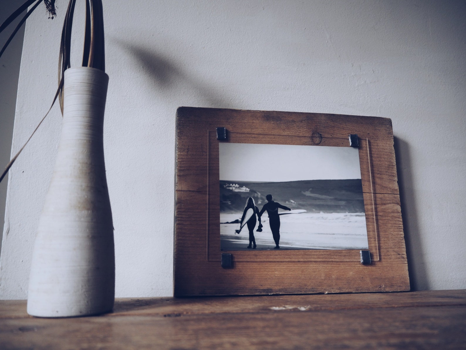 Gift for Surfers - One of a Kind Photo Frame - Handmade With Beautiful ...