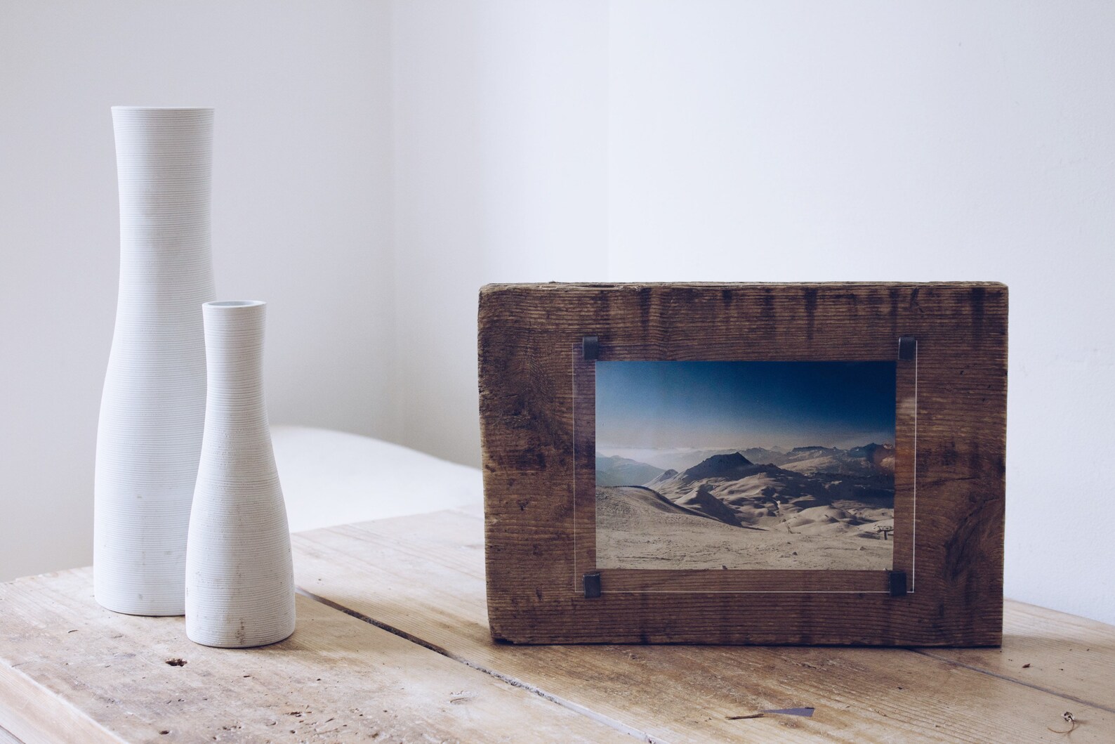 Handmade Wood Photo Frame Reclaimed Wood One of a Kind Bespoke One off ...