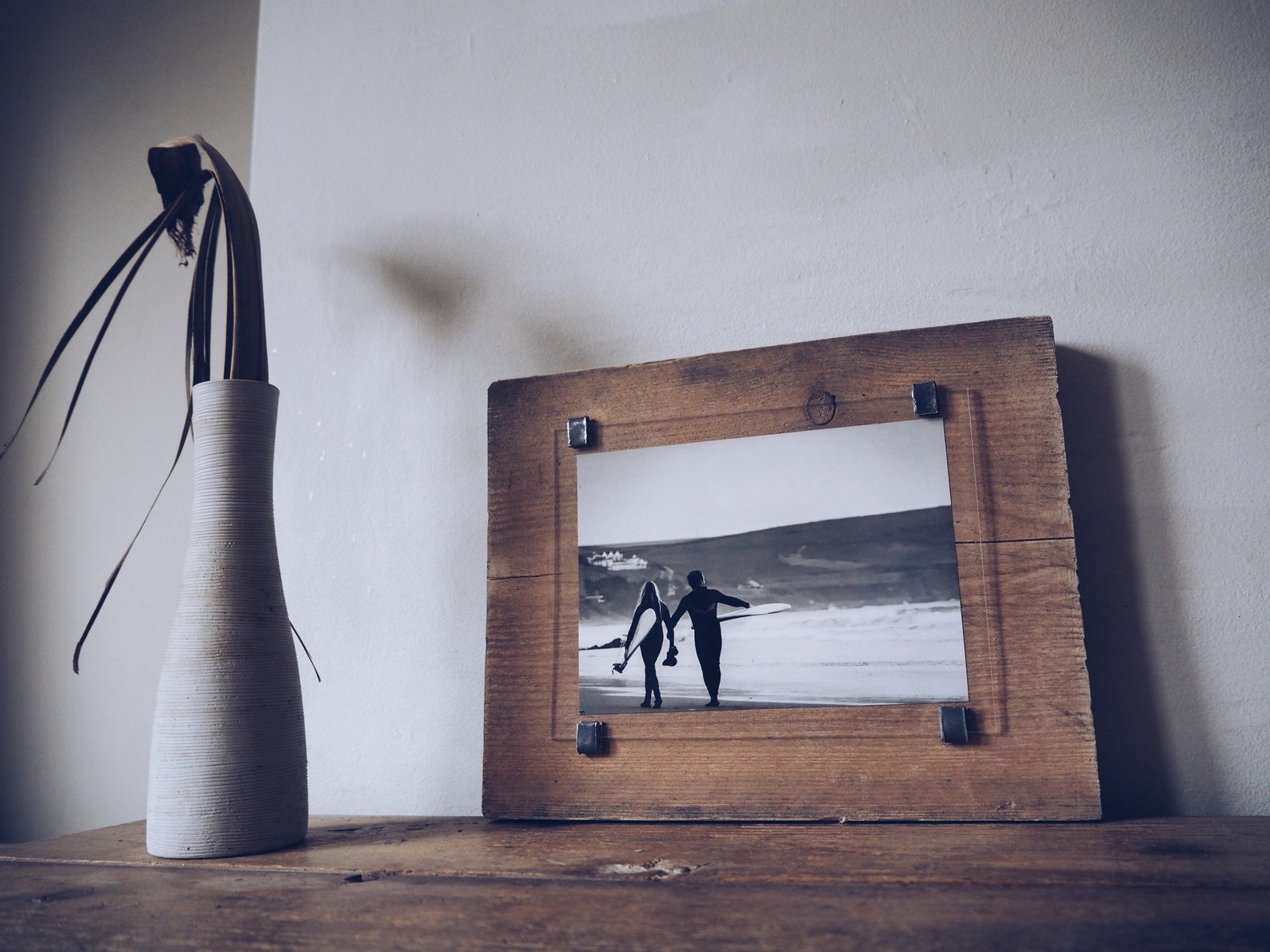 Gift for Surfers - One of a Kind Photo Frame - Handmade With Beautiful ...
