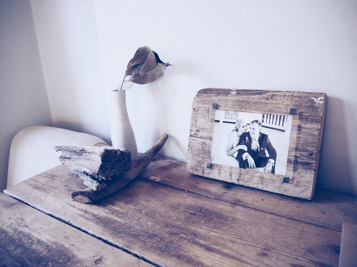 Wedding Photo Frames Unique Wedding Gift 5th Anniversary Driftwood ...