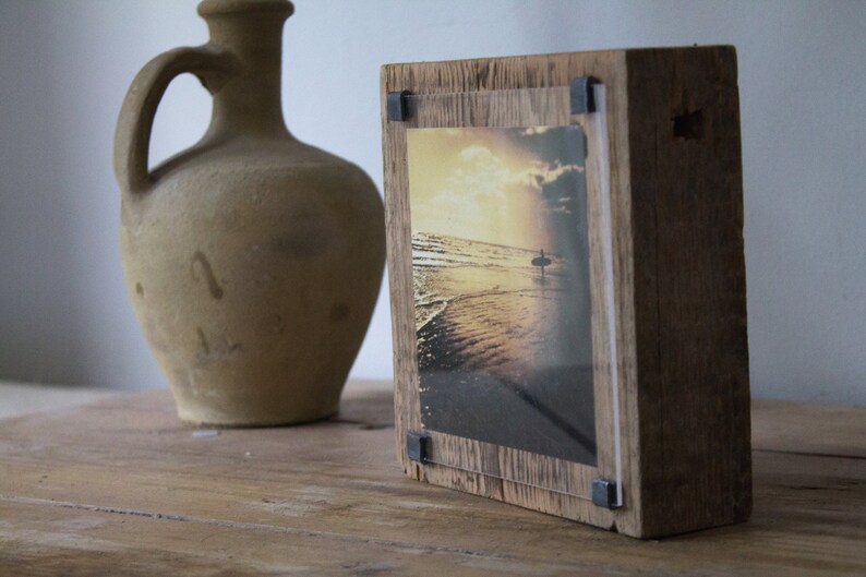 Surf Art - Gift for Surfers - Handmade Photo Frame - Reclaimed Wood ...
