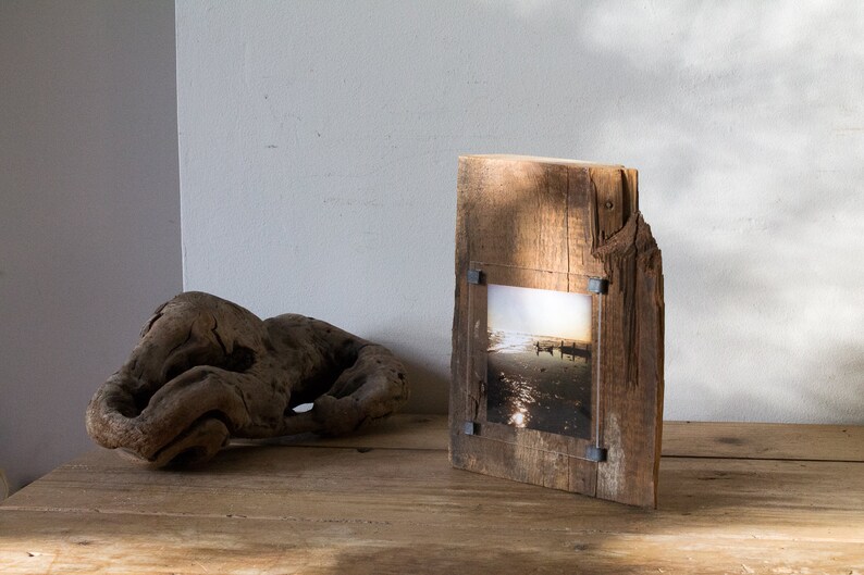 Surf Decor - Surf Photograph - Photo Frame - Reclaimed Wood - Surf Wood ...