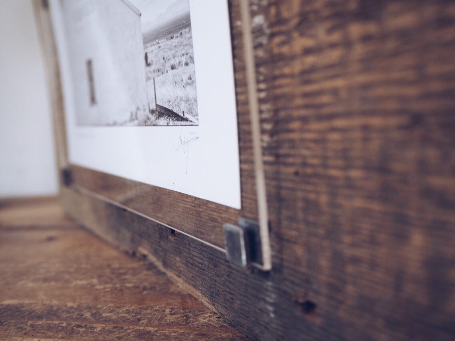 Unique Photo Frame Handmade Reclaimed Wood One of a Kind - Etsy