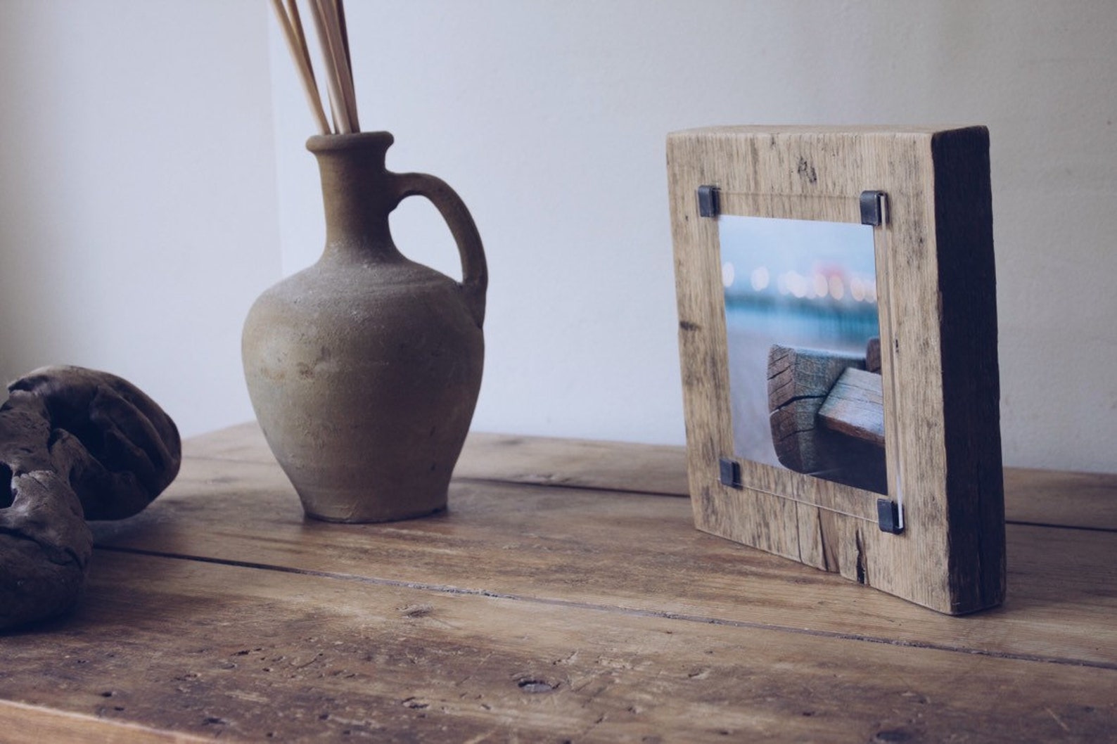 Handmade Photo Frame Reclaimed Wood Frame Rustic Photo - Etsy