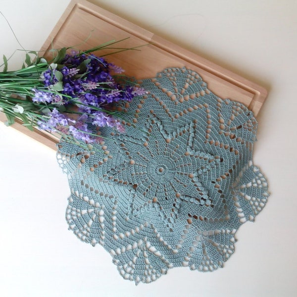 Blue Doilies - Etsy