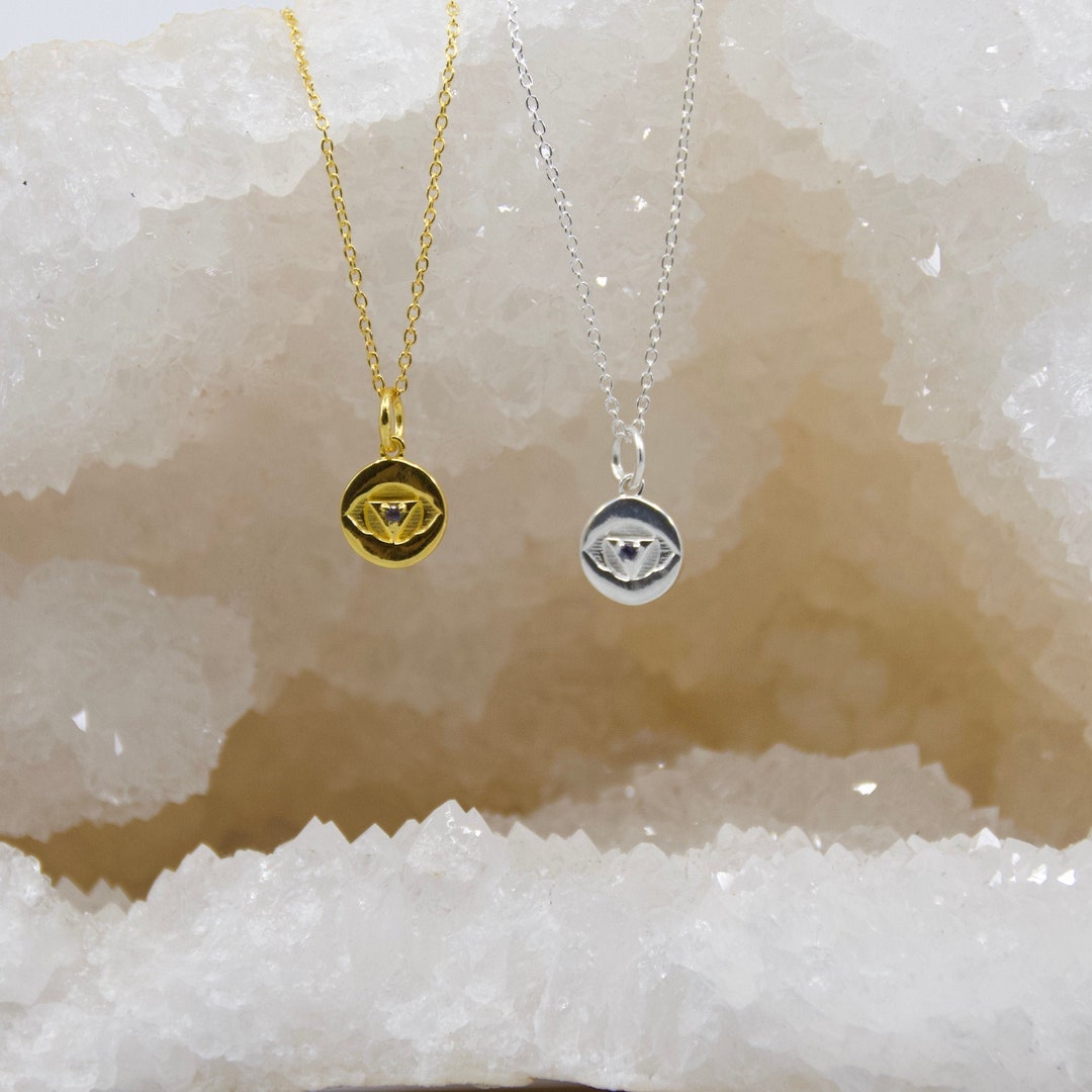 Buy Anja Third Eye Chakra Pendant Online in India - Etsy