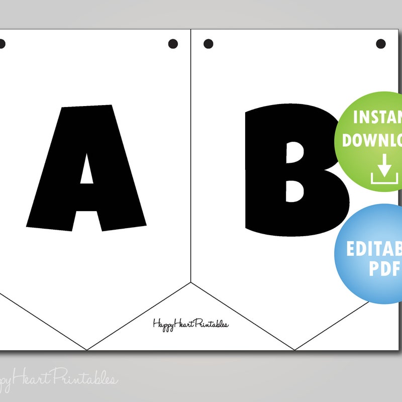 Pennant Banner - Etsy