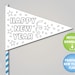 New Years Eve Printable Pennant Flag - Etsy