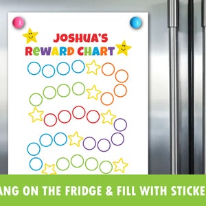 Printable Reward Chart - Etsy