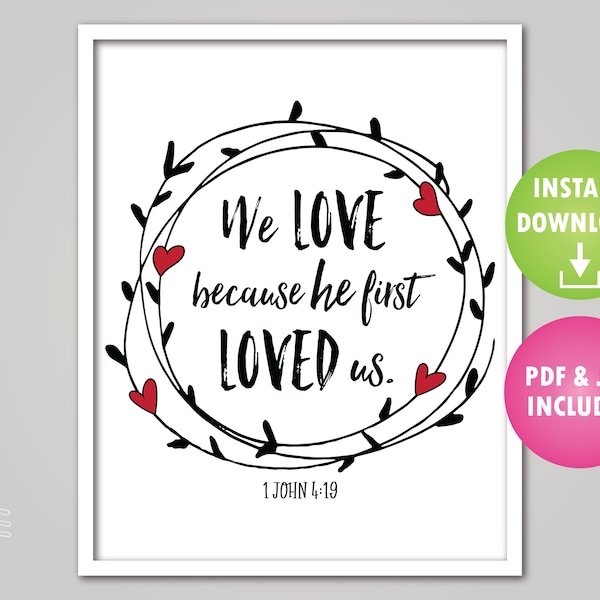 Scripture on Love - Etsy