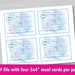 Printable Meal Label Watercolor - Meal Delivery Note - Meal Train ...