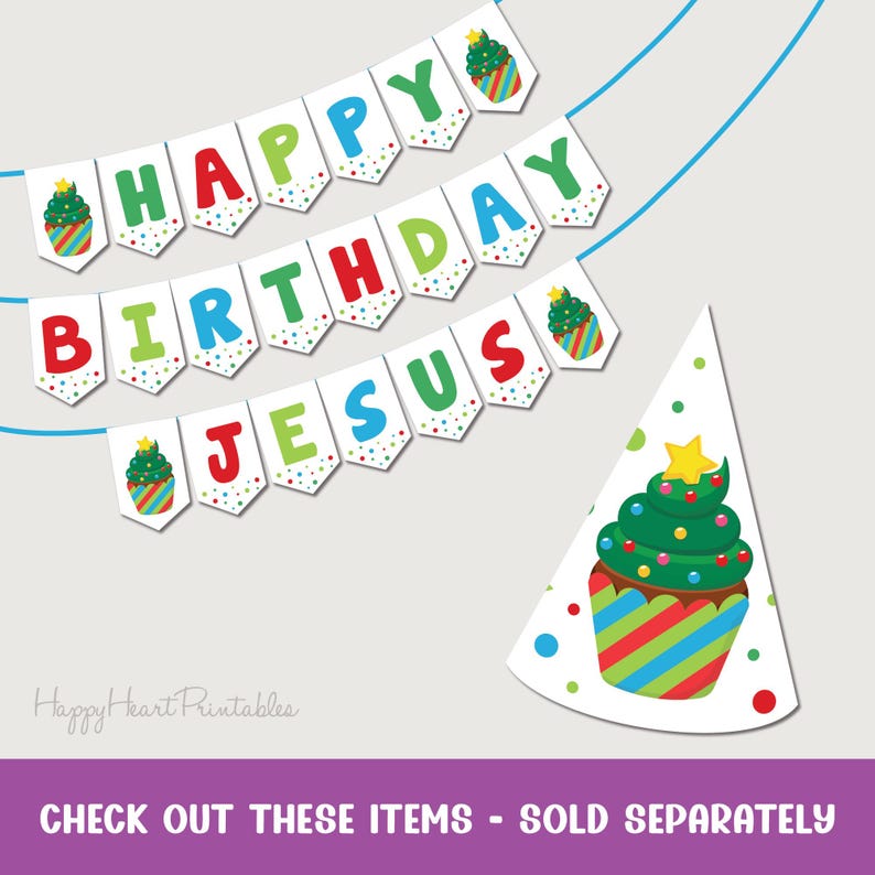 Happy Birthday Jesus Printable Coloring Page - Etsy