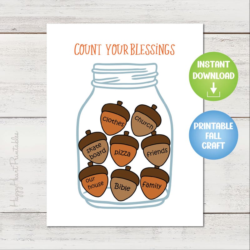 Count Blessings Print - Etsy