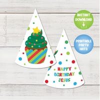 Party Hat - Happy Birthday Jesus - Etsy