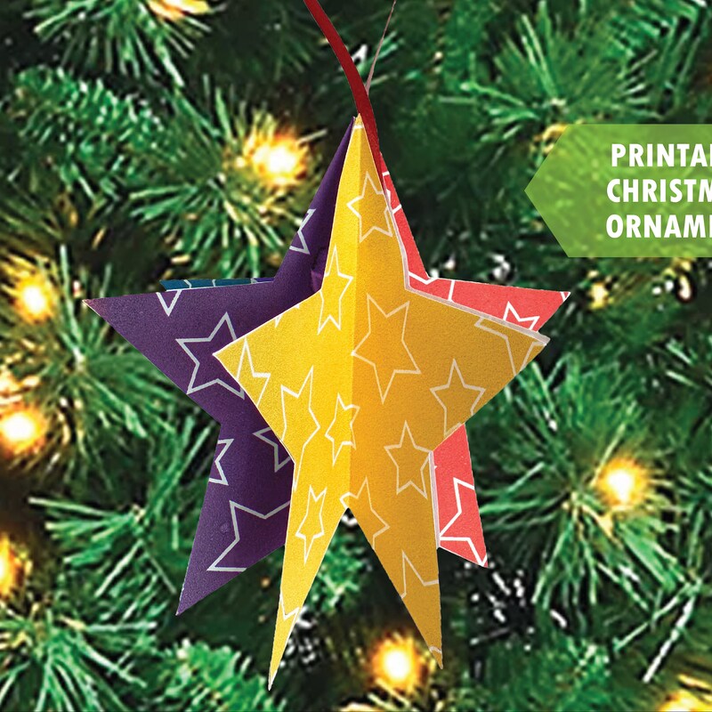 Paper Star Ornament - Etsy
