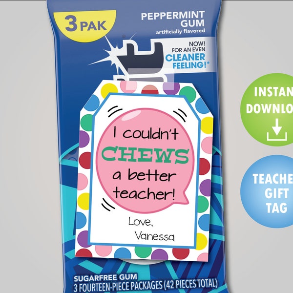 Extra Gum Printable - Etsy