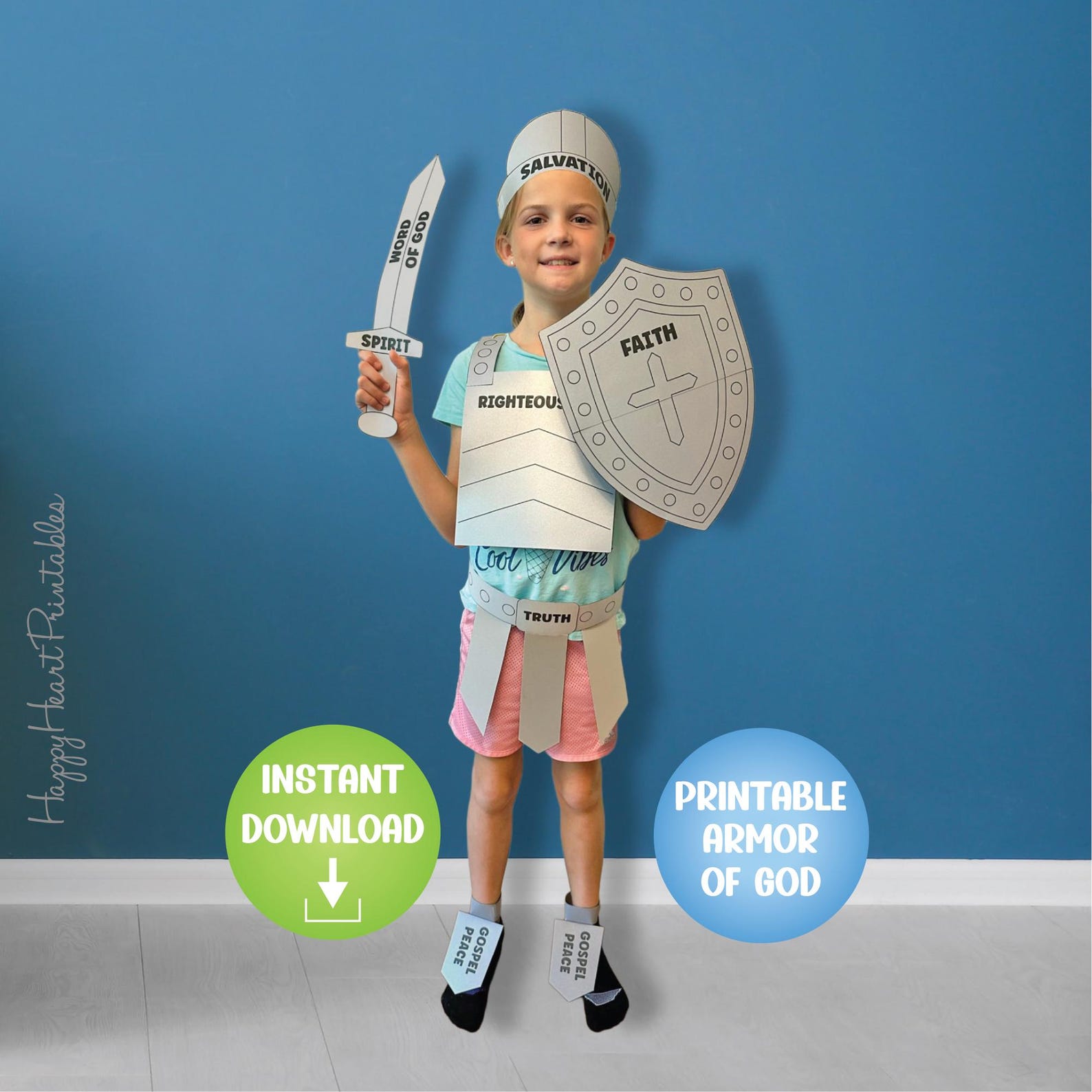 Printable Wearable Armor of God - Etsy