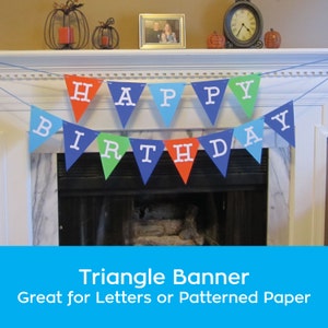 Printable Banner Pattern - Banner Template - Create Your Own Banner - Etsy