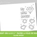 My Mom Rocks Mother's Day Printable Coloring Card - Etsy