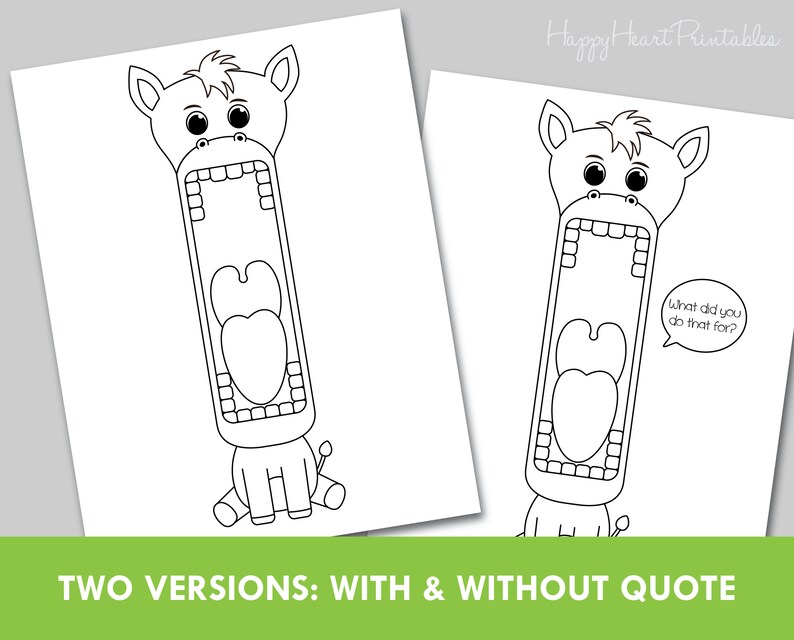 Folding Surprise Talking Donkey Bible Craft - Etsy