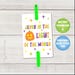 Christian Halloween Glow Stick Tag Printable - Etsy