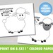 It's About the Lamb Easter Fingerprint Craft - Etsy