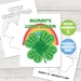 Shamrock Handprint Craft St. Patrick's Day - Etsy