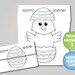 Easter Egg Folding Surprise Craft - Etsy
