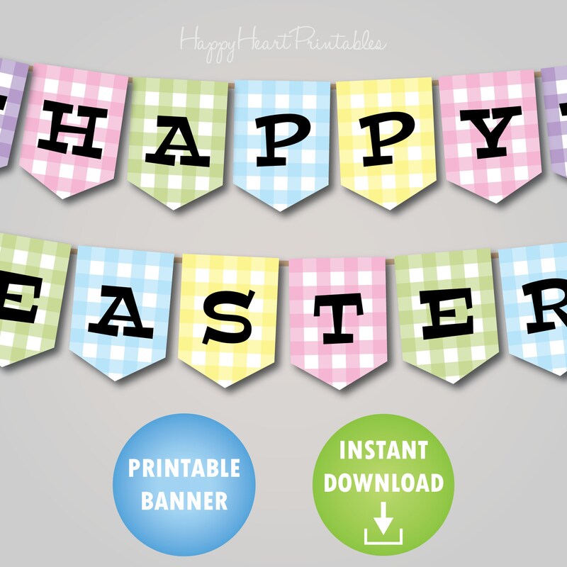 Easter Banner - Etsy