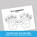 10 Commandments Handprint Craft Printable - Etsy Canada