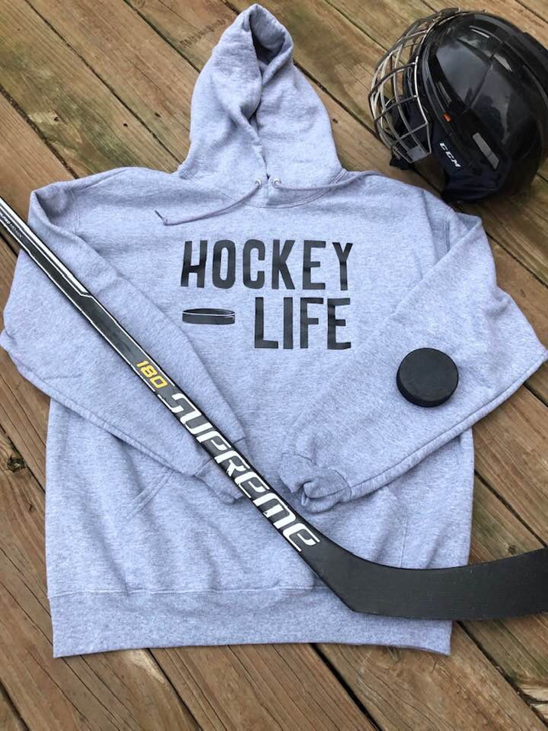 Hockey Hoodie, Hockey Sweatshirt, Hockey Apparel, Hockey Shirt, Unisex ...
