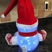 Santa, Light up Santa, Fish Bowl Santa, Christmas Decor, Christmas ...