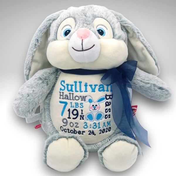 Birth Stats Stuffed Animal - Etsy