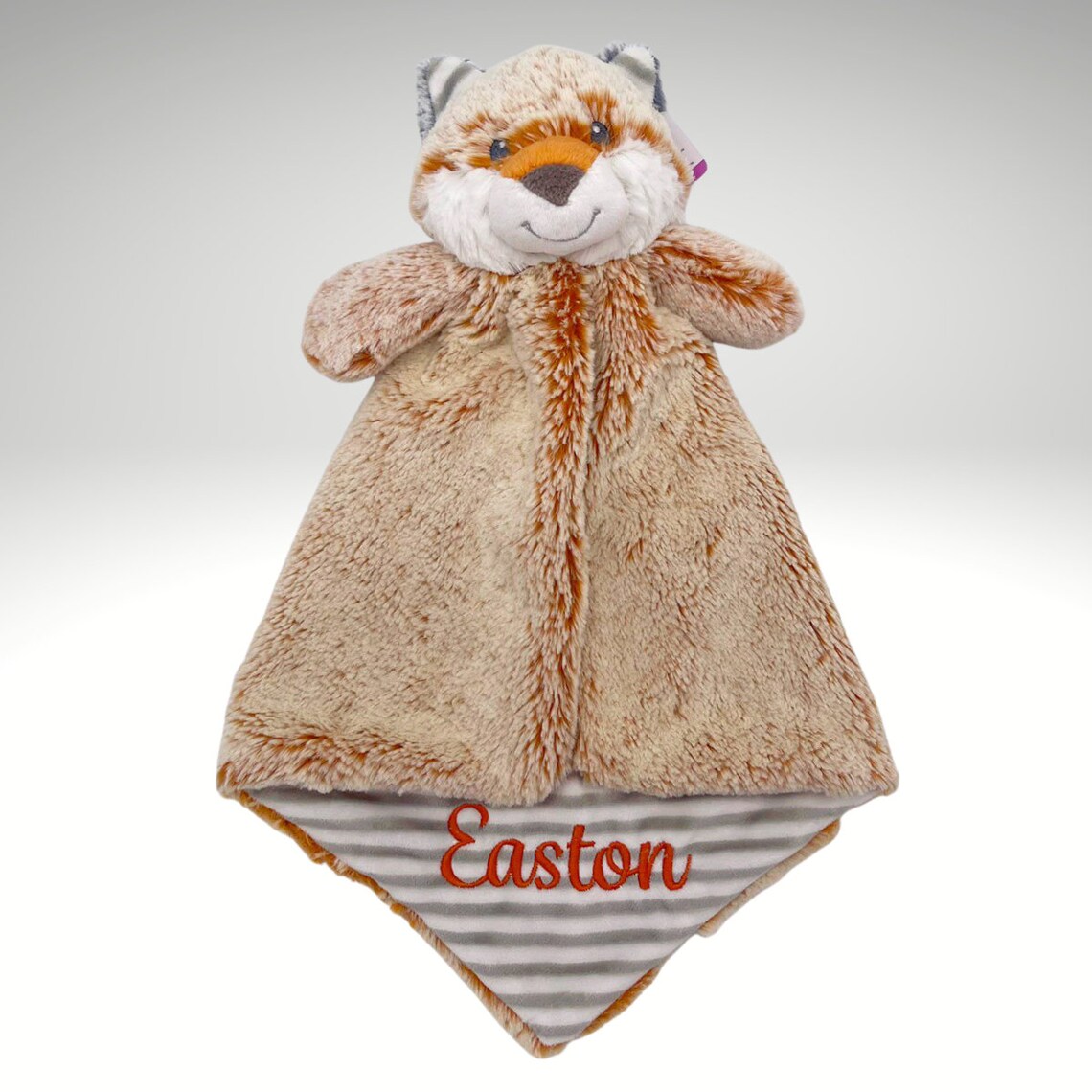 Personalized Animal Lovey Custom Baby Lovey Embroidered - Etsy