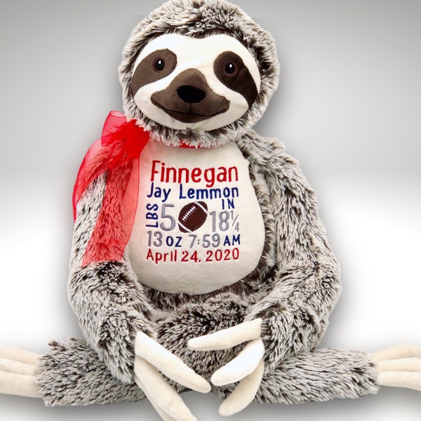 Sloth Stuffed Animal - Etsy