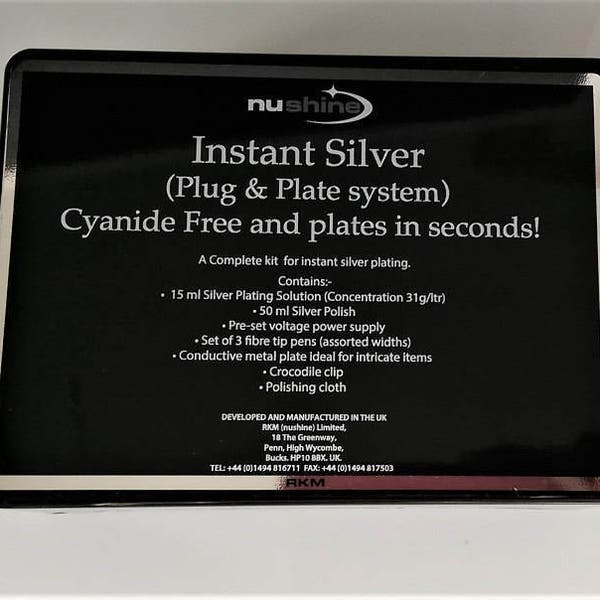 Silver Plating Kit - Etsy