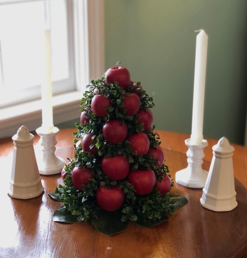 Classic Colonial Williamsburg Type Apple Cone Table - Etsy