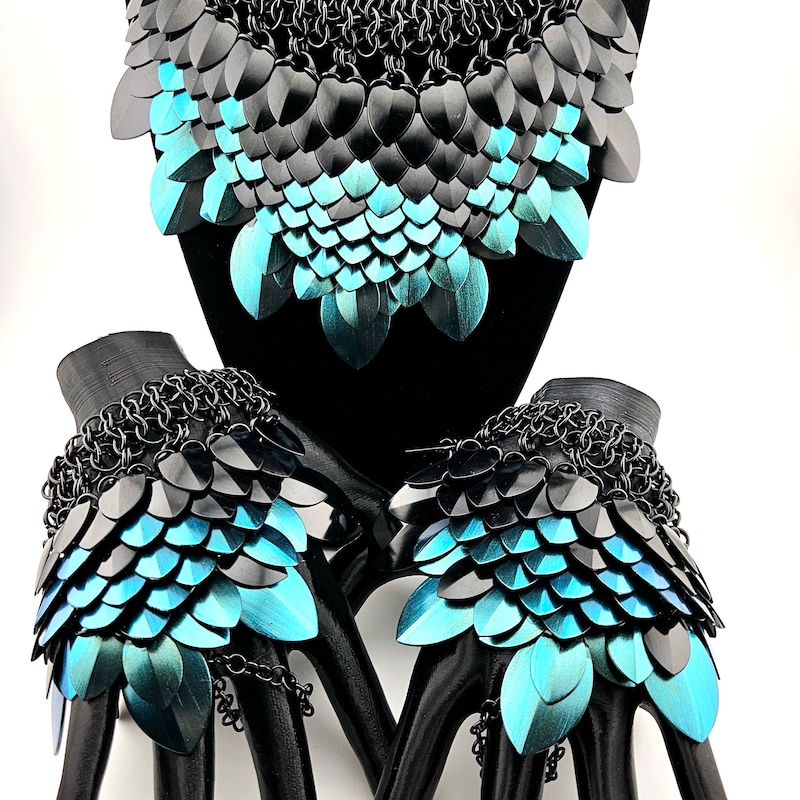 Dragon Scale Sleeves - Etsy