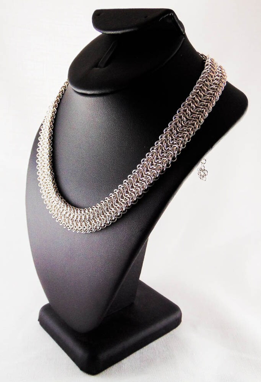 Sterling Silver Elf Weave Necklace - Etsy