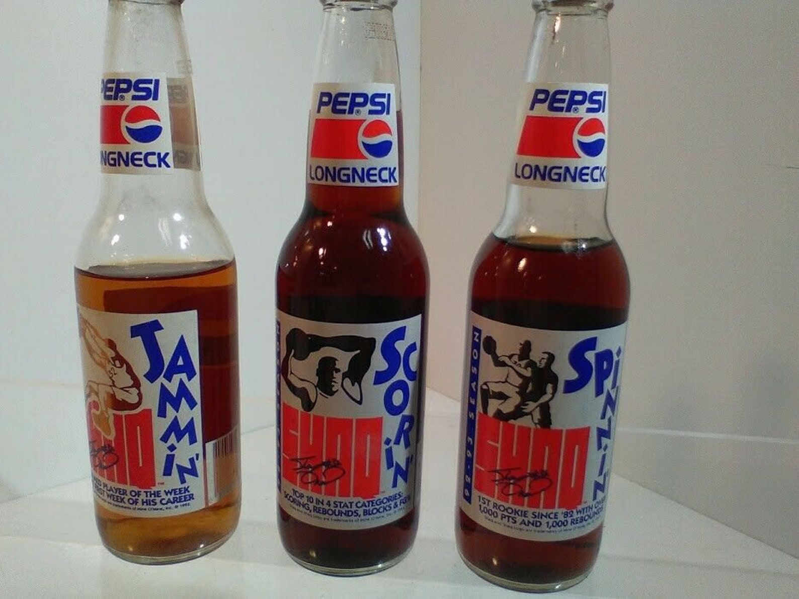 Pepsi-cola Shaquille shaq Oneal Longneck 92-93 Season - Etsy
