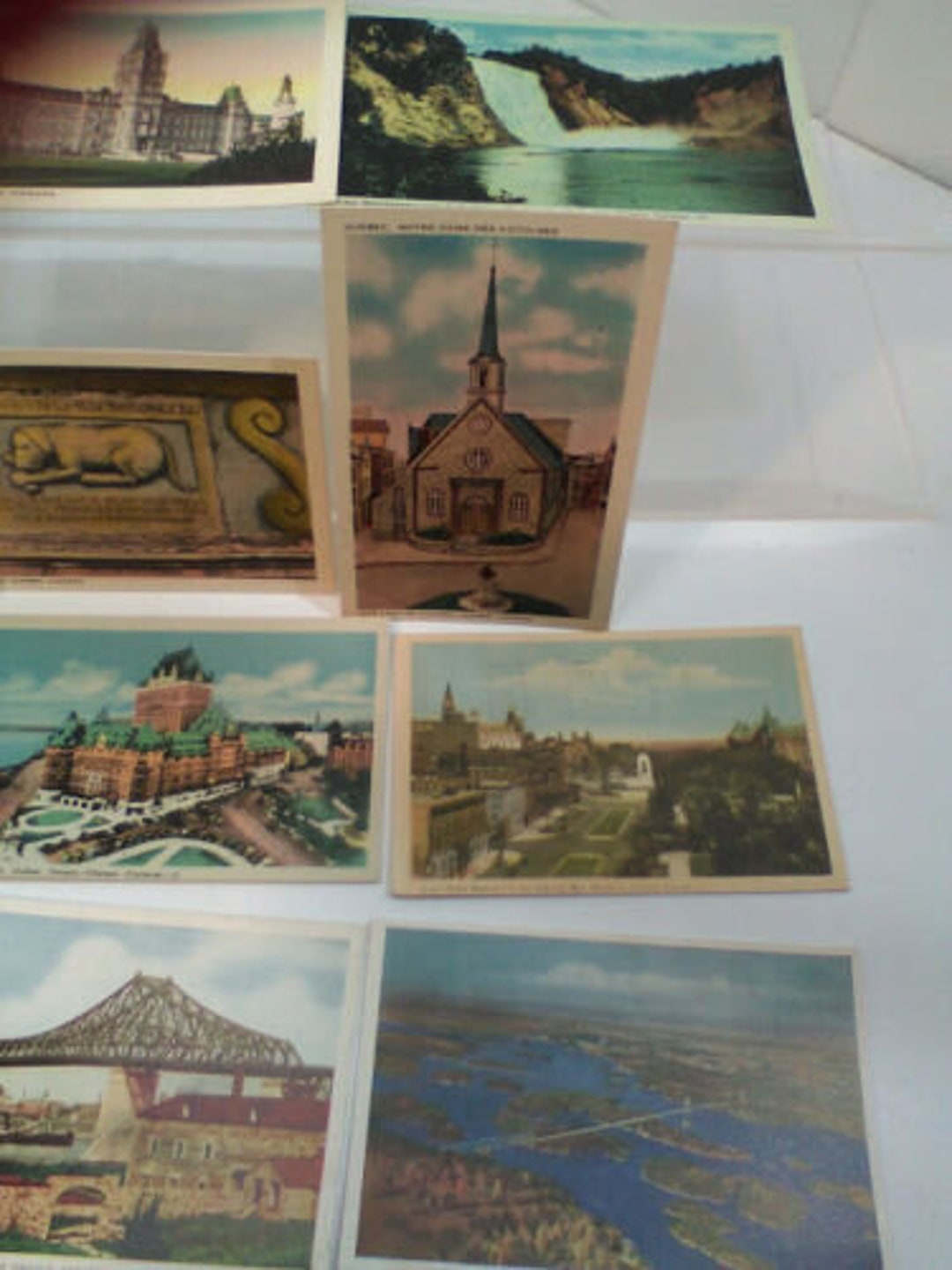 Lot of 18 Assorted Vintage Canadian Post Cards - Etsy