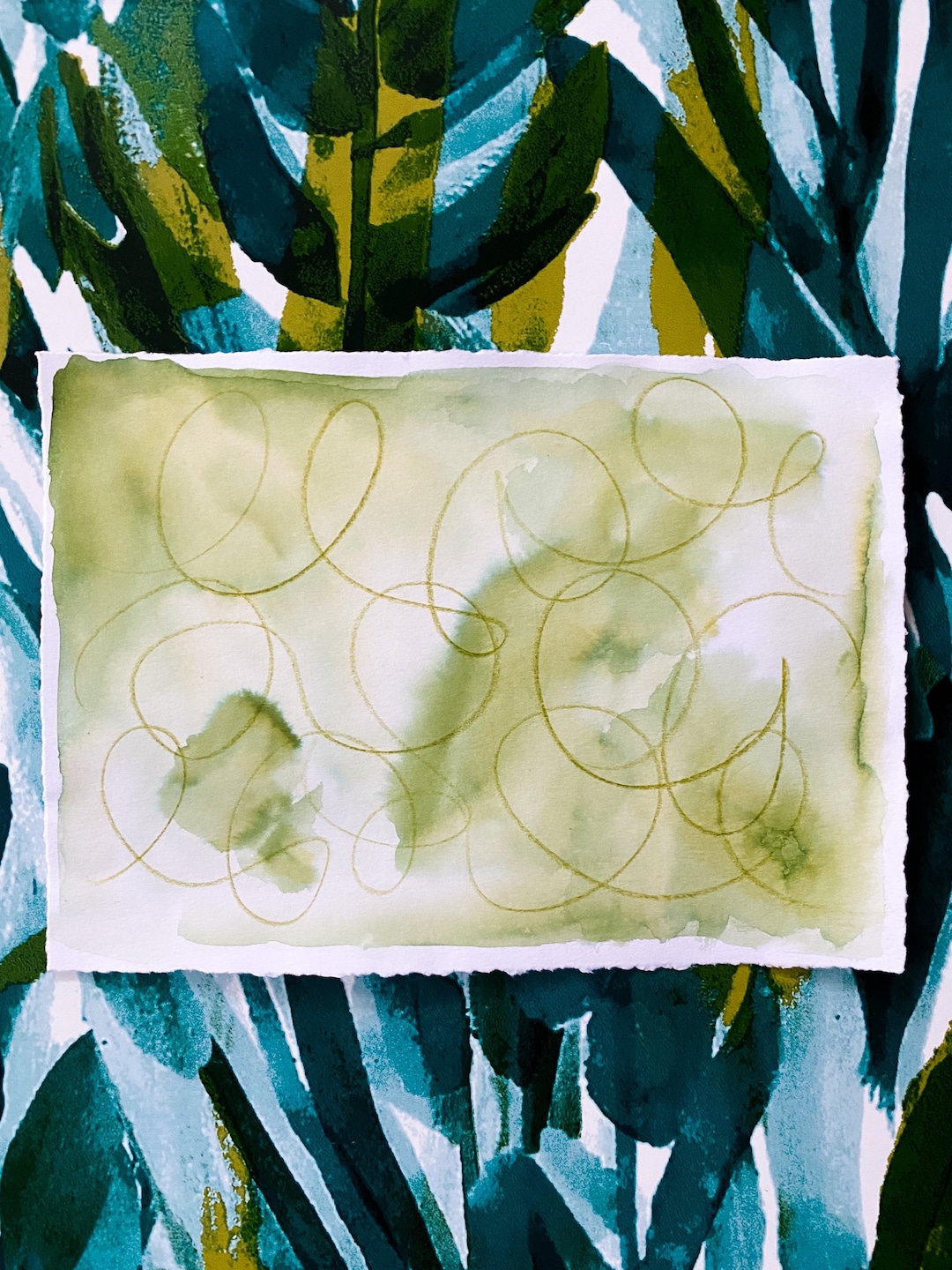 Original Abstract Art | Hand Torn Paper | 5x7 - Etsy