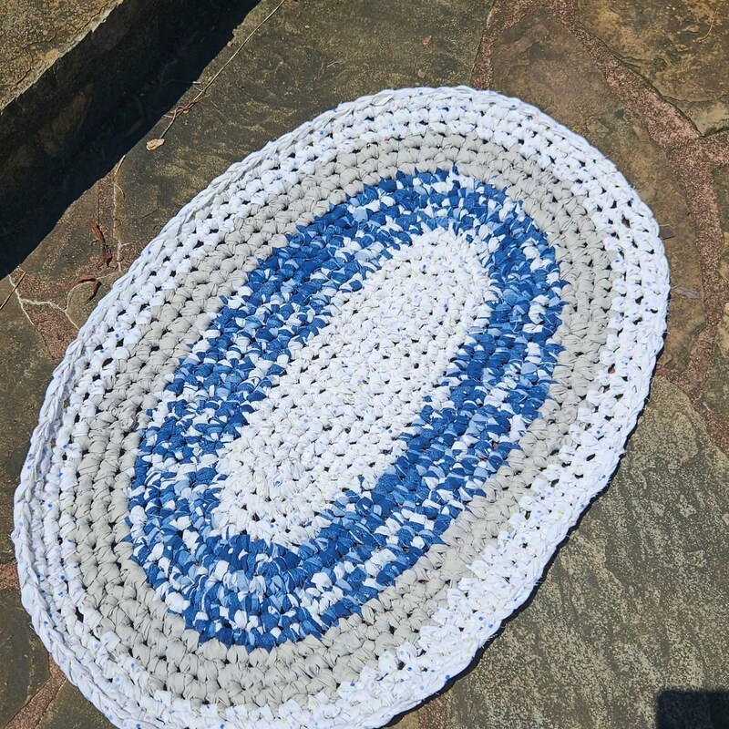 Crochet Rag Rug - Etsy