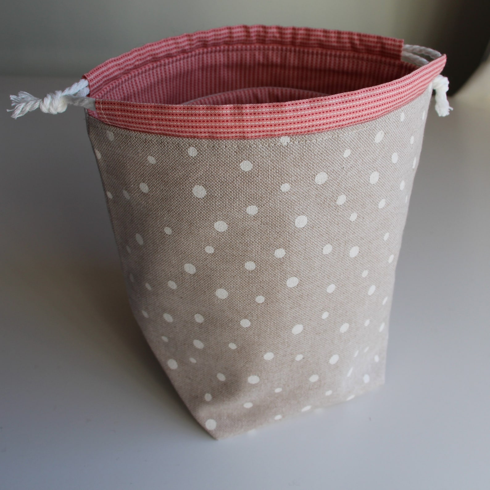 Sewing Pattern: Easy Nesting Buckets. Easy Drawstring Bag. 2 Pattern ...