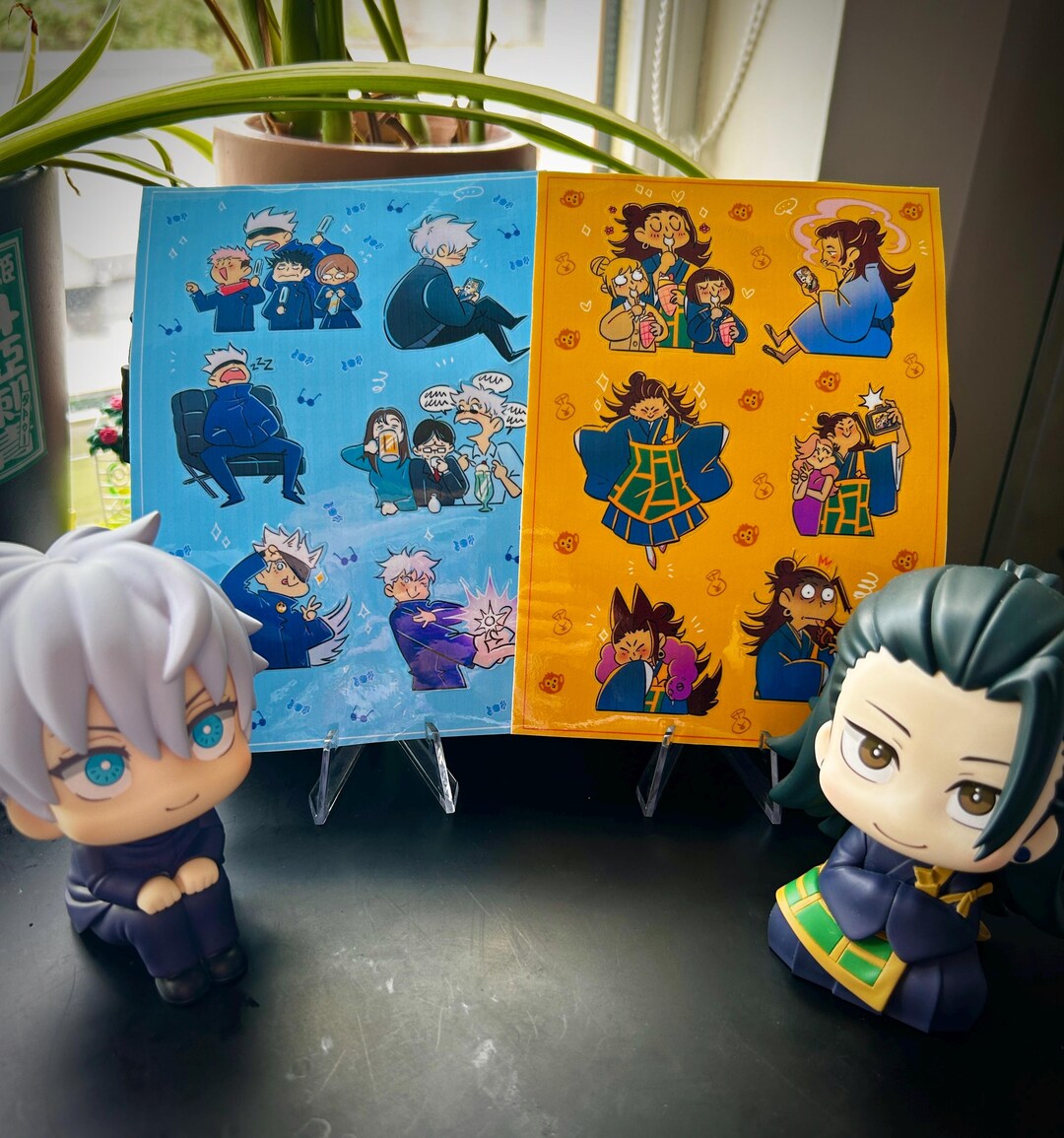 JJK - Gojo Satoru/geto Suguru Sticker Sheets - Etsy