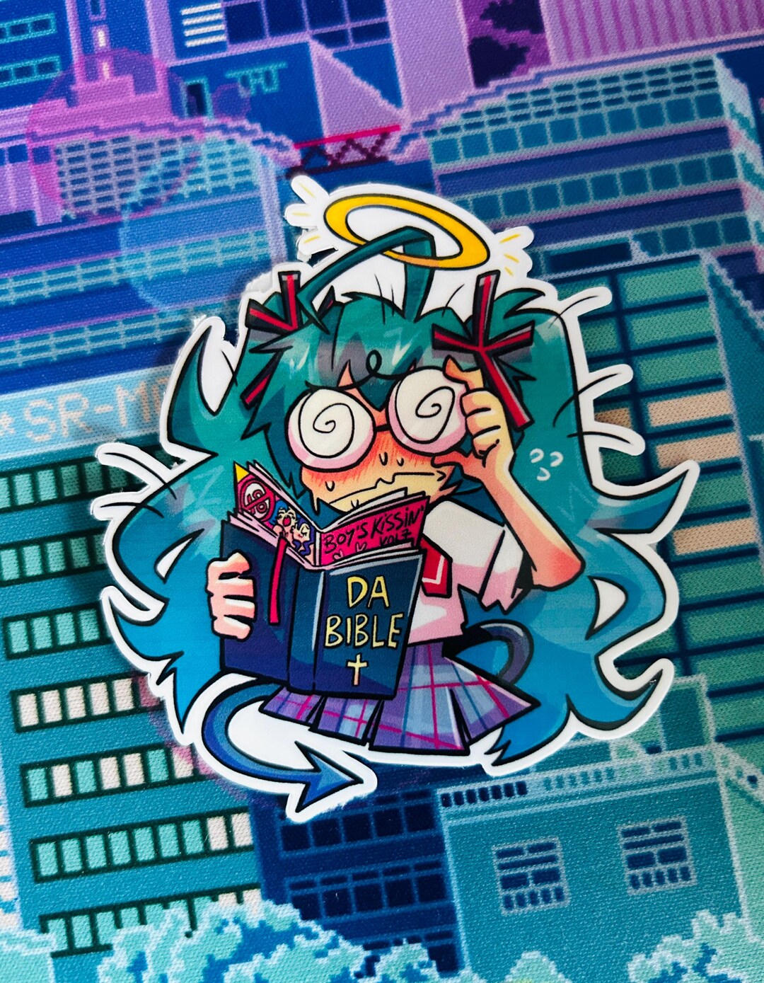 Fujoshi Miku Sticker - Etsy